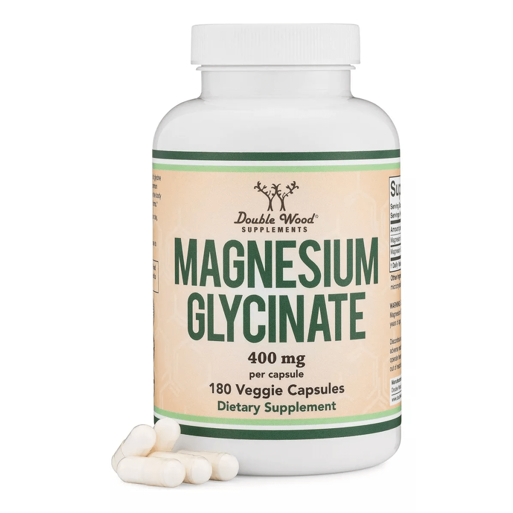 Glicinato De Magnesio 400 Mg 180 Capsulas Doublé Wood – Biogate