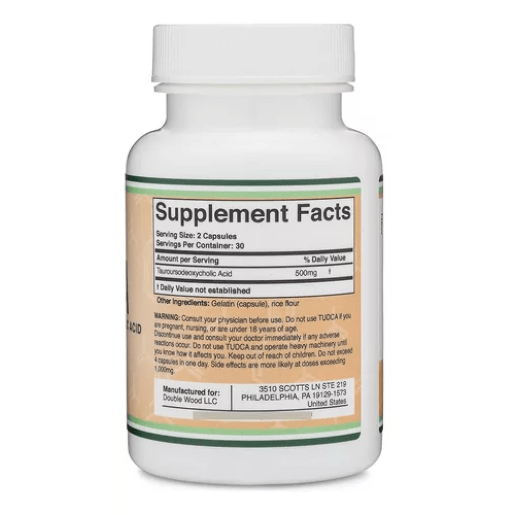 Tudca Suplemento Limpieza De Hígado Y Vesícula 500 Mg 60 Capsulas – Biogate