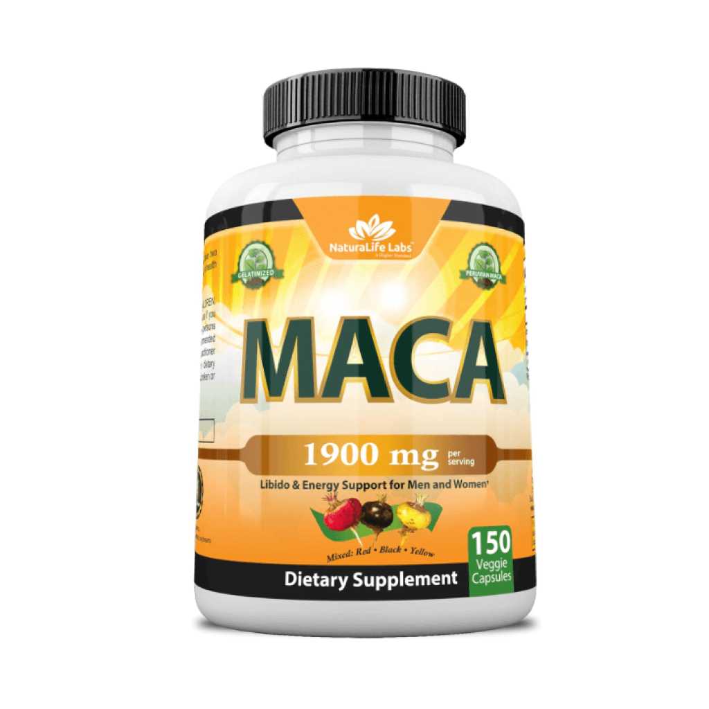 Suplemento Maca Organica 1900 Mg 150 Capsulas Naturalife Labs – Biogate